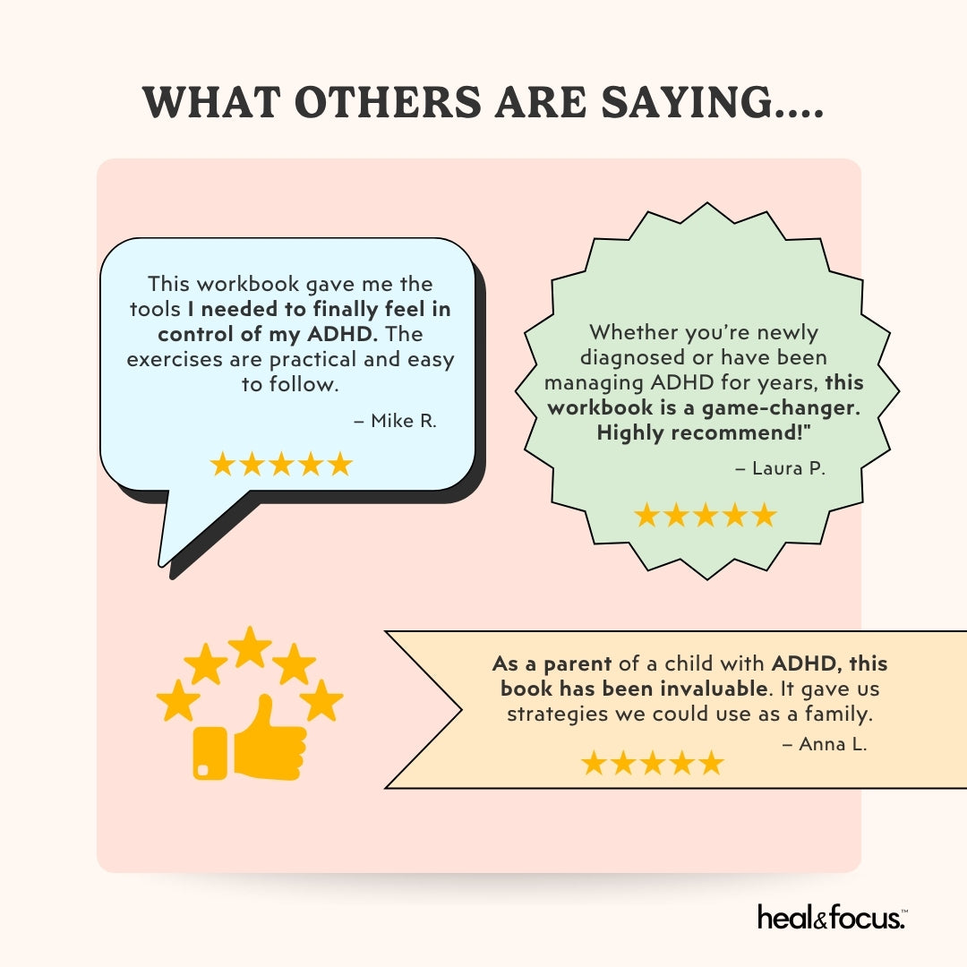 ADHD Executive Functioning Toolkit – Tools for Focus & Planning – Heal ...