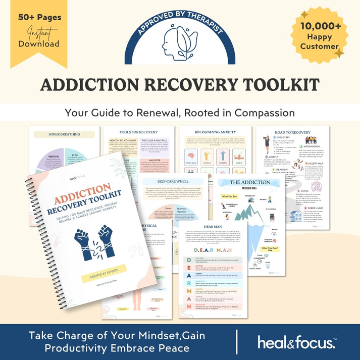 Addiction Recovery Toolkit | Support, Strength & Healing Strategies ...