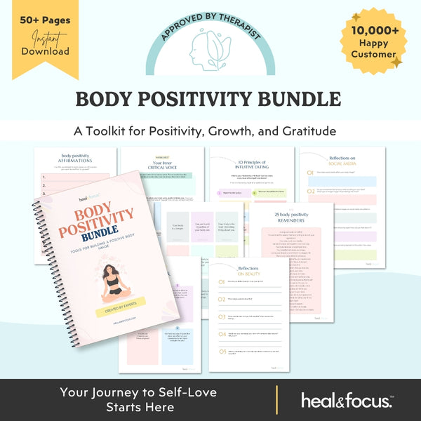 Body Positivity Bundle – Self-Love Worksheets for Confidence Growth ...