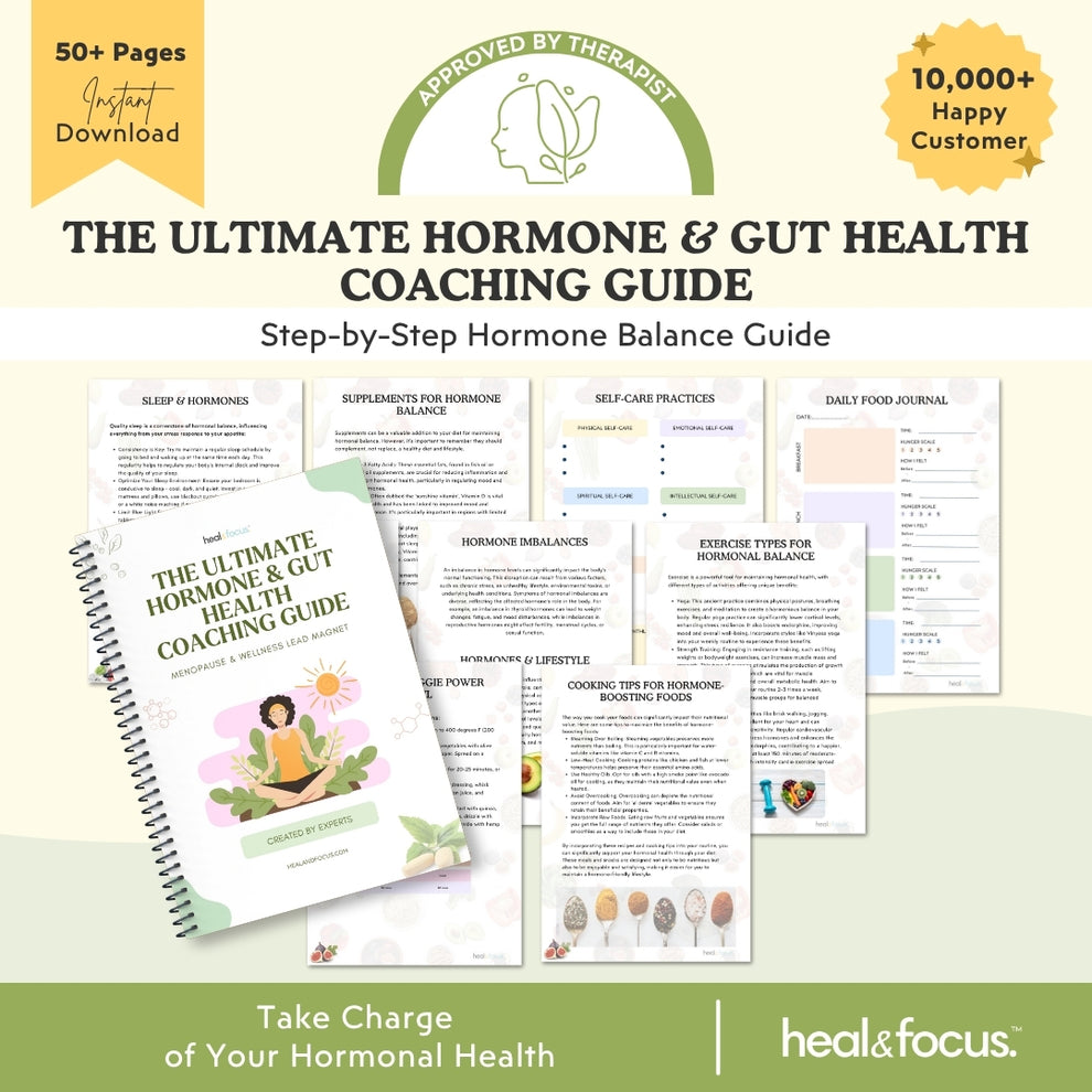 The Ultimate Hormone & Gut Health Coaching Guide for Balance – Heal & Focus
