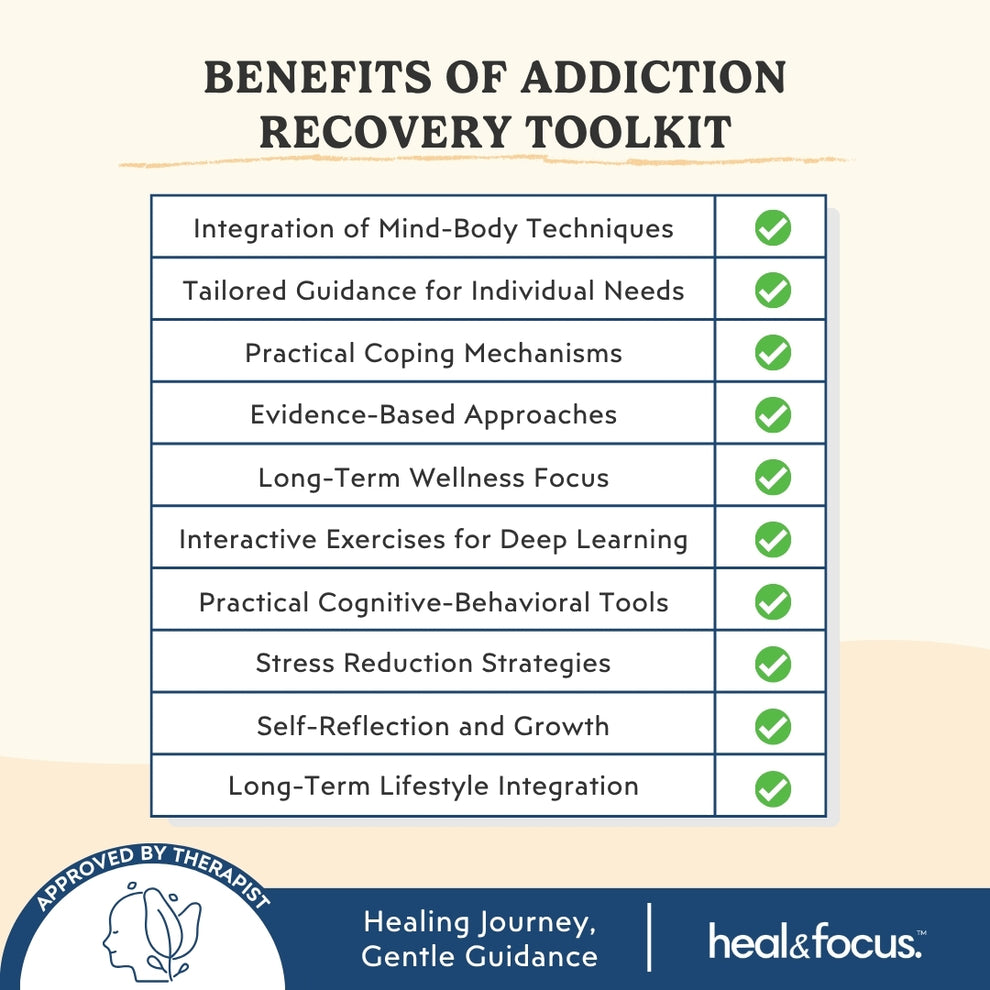 Addiction Recovery Toolkit | Support, Strength & Healing Strategies ...