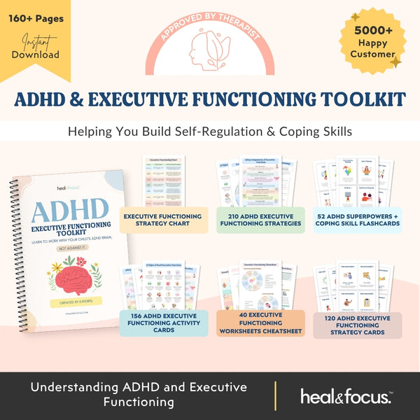 ADHD Executive Functioning Toolkit – Tools for Focus & Planning – Heal ...